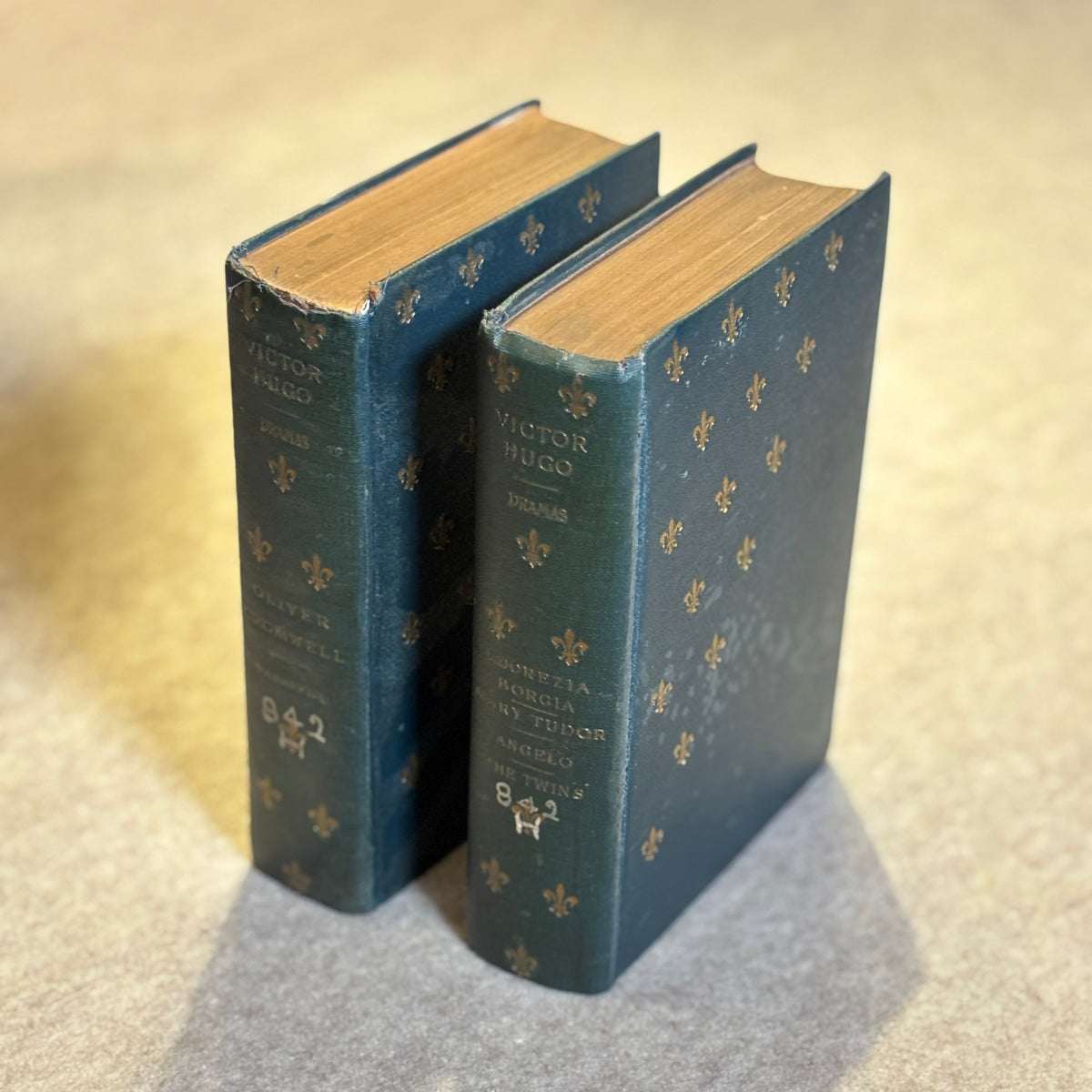 Antique 1896 Book, Turned Book Safe – Victor Hugo Dramas – GrayMist Shops