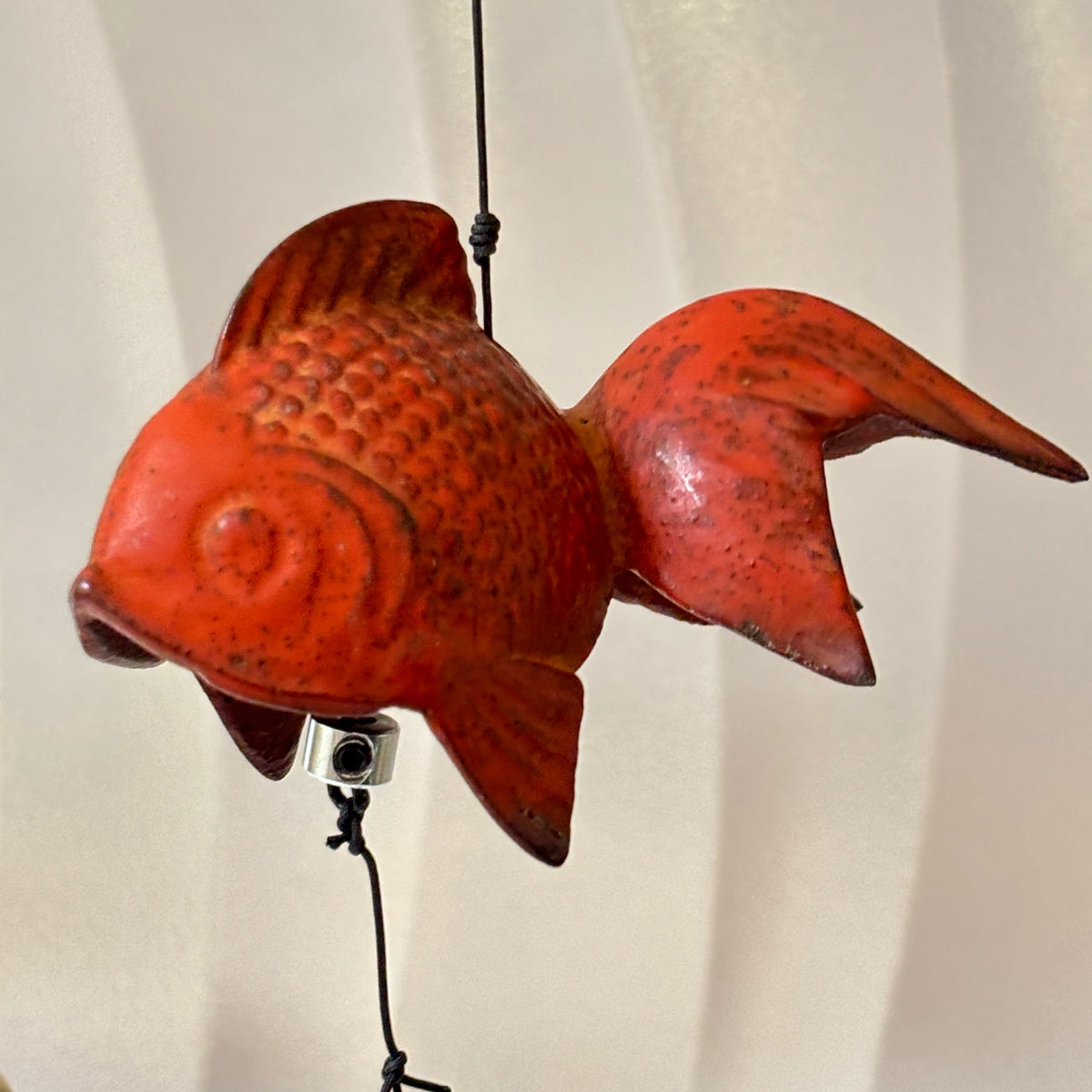 Vintage Japanese Cast Iron Goldfish Wind Chime Bell – GrayMist Shops